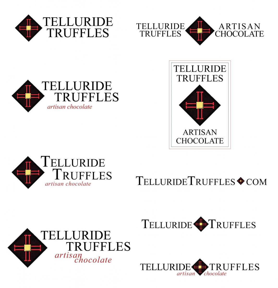 Telluride Truffle - Logos - Jackrabbit Studios