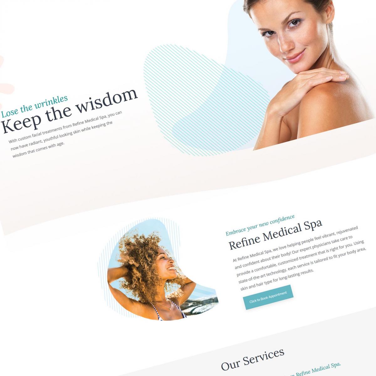 Refine Medical Spa - Seymour - Jackrabbit Studios